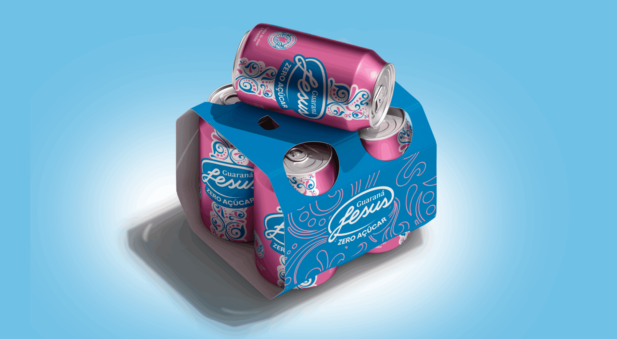 Guaraná Jesus lança versão Zero e mantém a cor rosa e o sabor ...