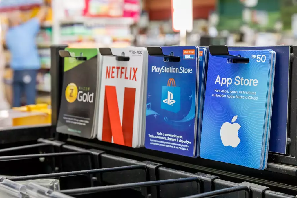Gift card se torna opção de presente