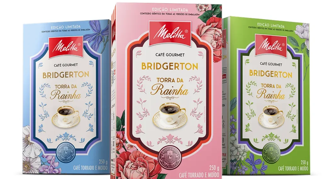 Melitta lança café gourmet inspirada em Bridgerton